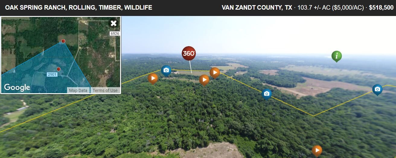 10 Properties To Tour with Land Tour 360® Right Now - National Land ...